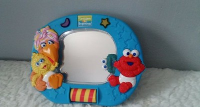 2006 Mattel musical sesame street big bird elmo crib mirror | eBay