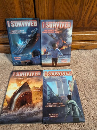 Lauren Tarshis I Survived Book Lot Hardcover | eBay