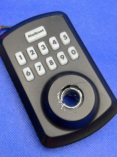 Kwikset Powerbolt 250 10-Button Keypad keyless Entry, Customizable User ...