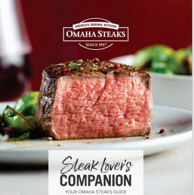 WOW NEW "Your Omaha Steaks Guide Steak Lover's Companion" Booklet ...