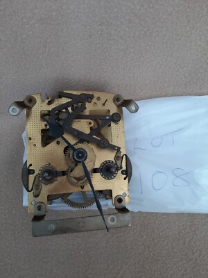 VINTAGE ENFIELD 8 DAY STRIKING CLOCK MOVEMENT FOR SPARES (LOT 108 ...