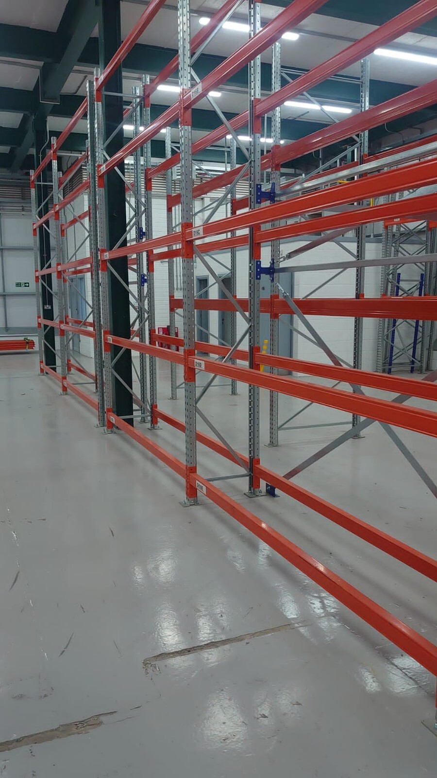 Used Racking - Dexion P90 Frames only - 7m High | eBay UK