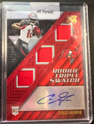 2017 Panini Xr Chris Godwin RPA 74/75 | eBay