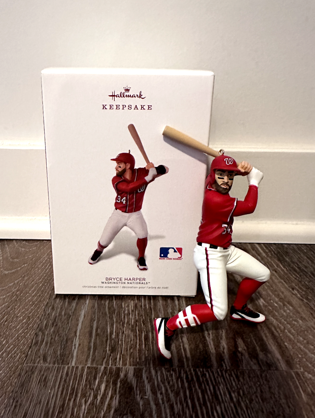 Hallmark Keepsake Ornament- BRYCE HARPER, Washington Nationals - NEVER ...