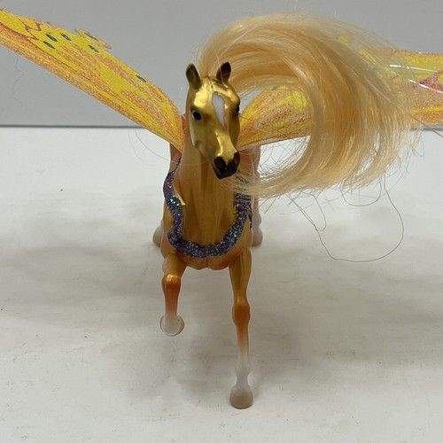 Wind Dancers Sirocco Pegasus Breyer Horse Gold With Wings NO BOX | eBay