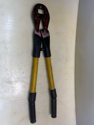 Kearney Manual Compression Crimper 5/8" Seat 17" Angled Handle O-62-50F ...