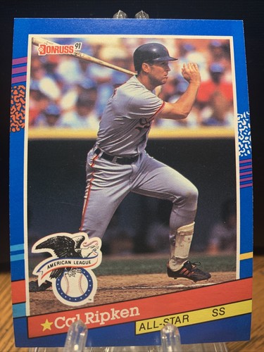1991 DONRUSS AL ALL STAR Baseball Card #52 Cal Ripken | eBay