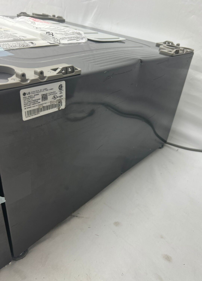 LG WD300CB SideKick 27" 1.0 CU. Ft. High-Efficiency Top Load Pedestal ...