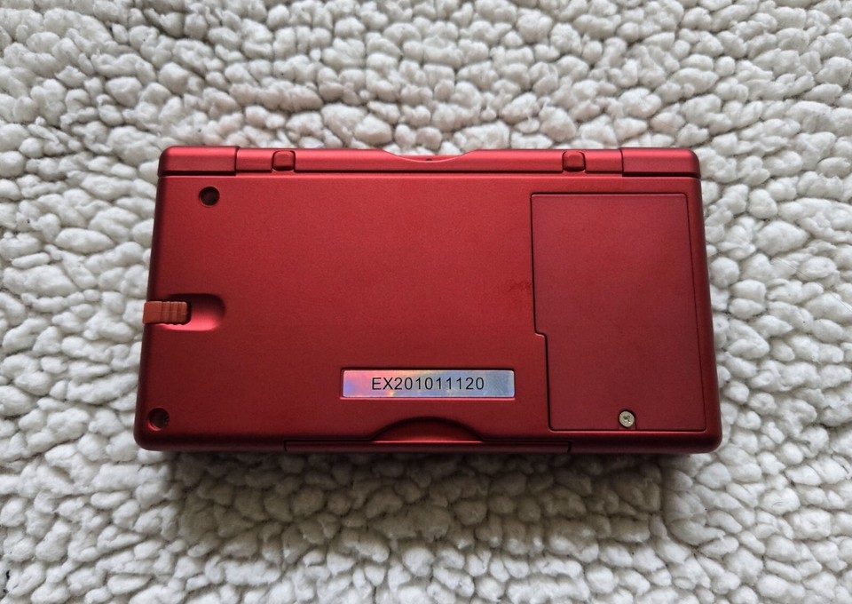 Custom Scarlet Red Nintendo DS Lite Handheld System With Charger NEW ...