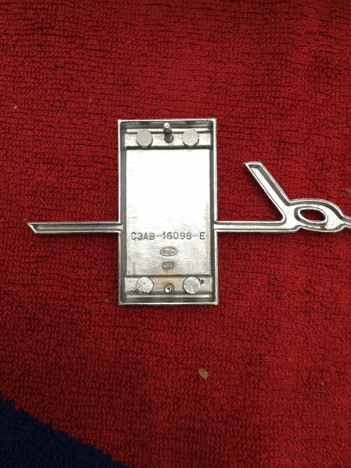 NOS 1963 Ford Galaxie 427 Fender Emblem C3AZ-16098-A | eBay