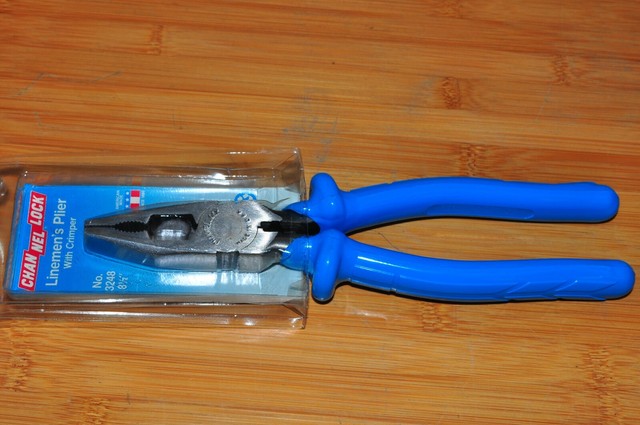Channellock 3248 1000v 8-1/2" 216mm Insulated Lineman?s Pliers Made in ...