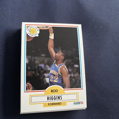 1990-91 Fleer Rod Higgins Golden State Warriors #64 | eBay