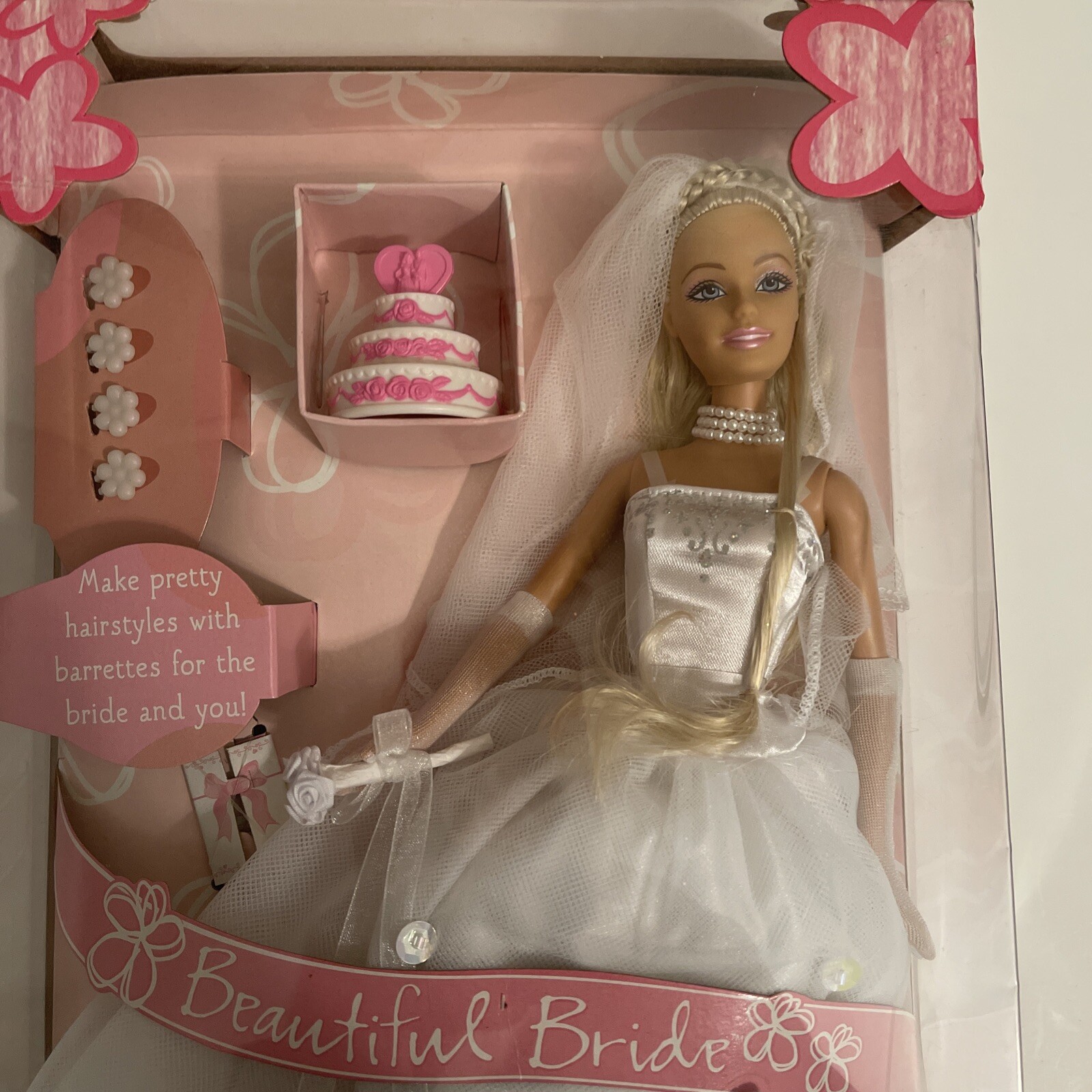 2004 Beautiful Bride Barbie Doll Pink Wedding Gift Set - NIB | eBay