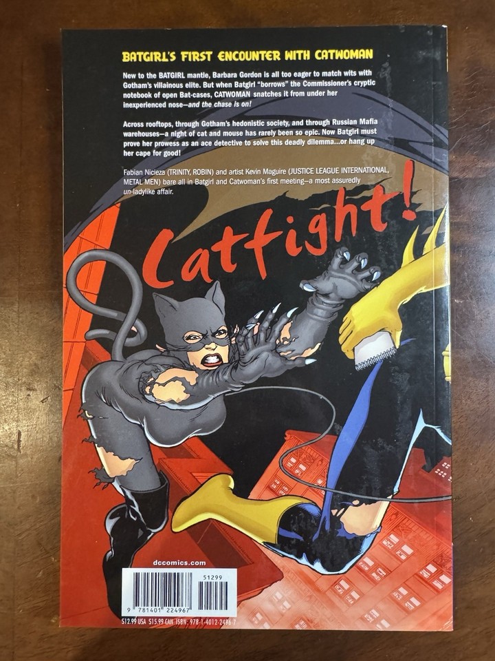Batman: The Cat and the Bat TPB (2009 DC) Batgirl Catwoman Kevin ...