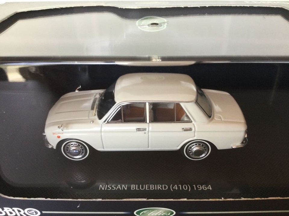 Ebbro Nissan BLUEBIRD 410 1964 White 1/43 Minicar | eBay
