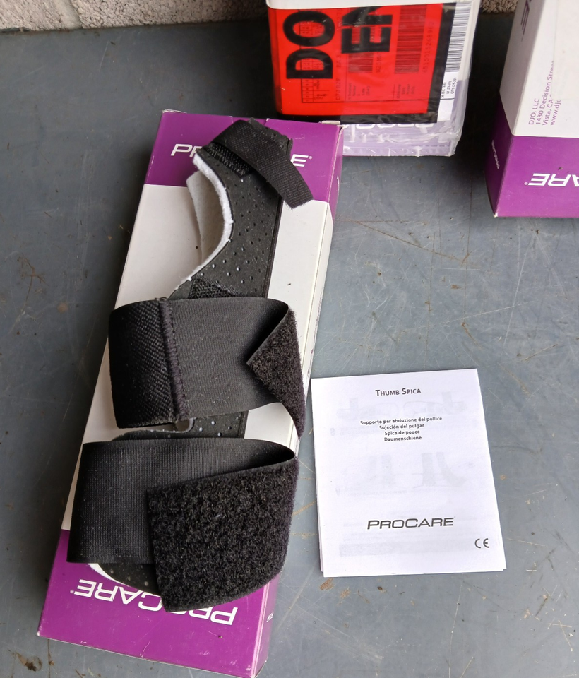 (3) ProCare Thumb Splint - SPICA | eBay
