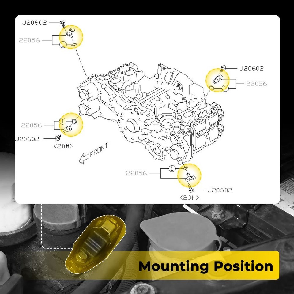 For 2014 2017 Forester Subaru 2.5i Convenienc Car CPS Position ...
