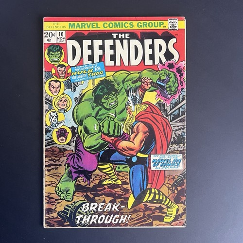 The Defenders 10 - Hulk Vs. Thor - Marvel Comics - 1973 | eBay