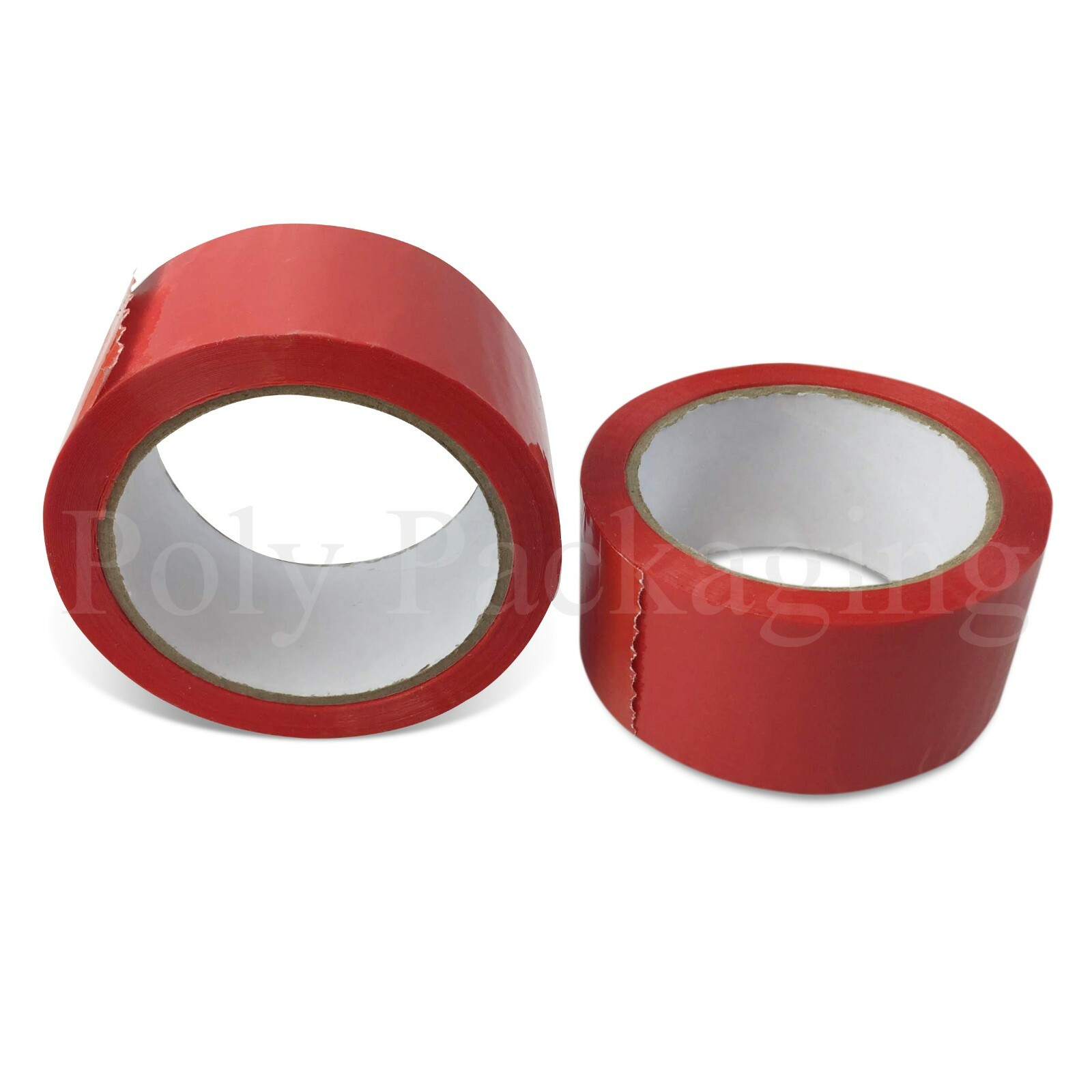 12 x RED Rolls COLOURED TAPE(50mmx66m)(2"Wide)Low Noise Adhesive ...