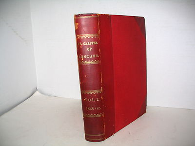 PROCEEDINGS SUPREME GRAND CHAPTER ROYAL ARCH MASONS ENGLAND RARE FIRST ...