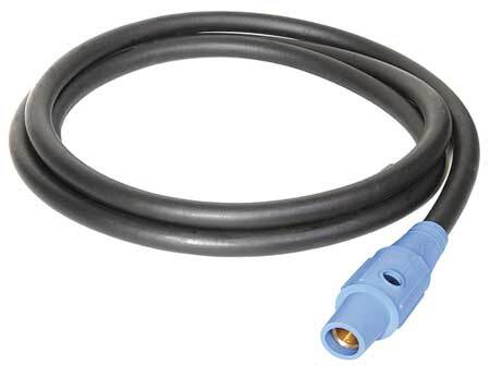 SOUTHWIRE 6141PBU Cam Lock Power Cord,400A,600VAC,CL40FBU 4NAG4 ...