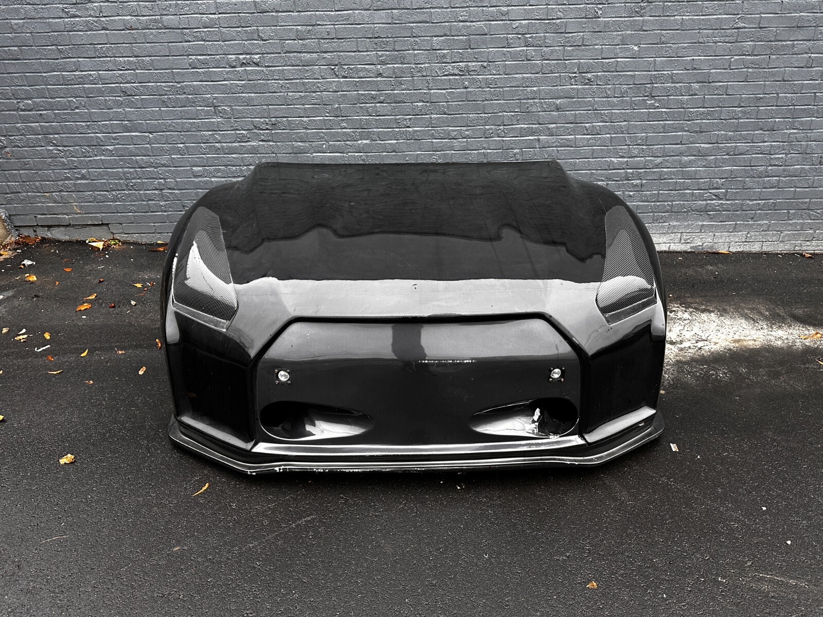 Nissan GT-R R35 GT1R 1 PIECE FRONT CLIP DRAG BUMPER FRONT END | eBay