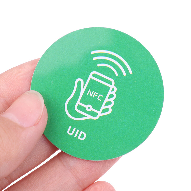1pcs UID Changeable Sticker RFID Tags Block 0 Rewritable 13.56Mhz Anti ...