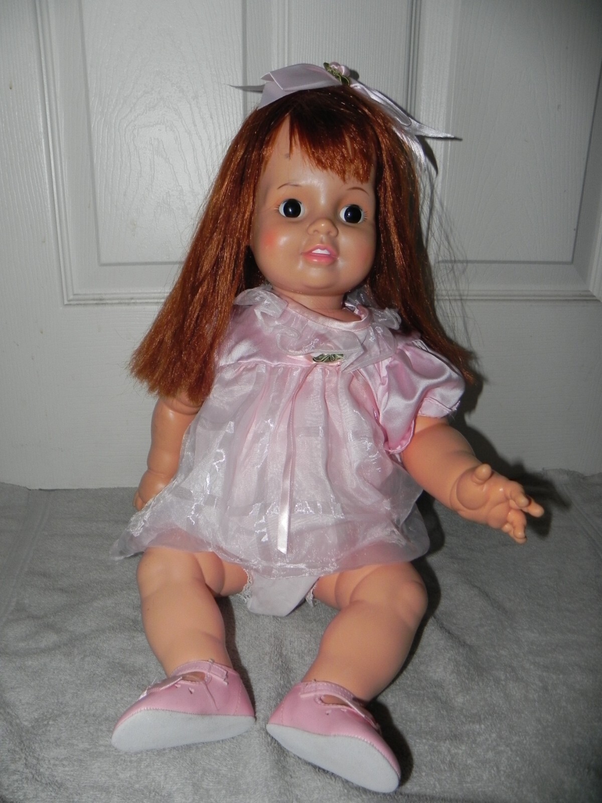 Vintage 1972 Ideal Toy Corp Baby Crissy Doll 21" Tall GHB-H-225 | eBay