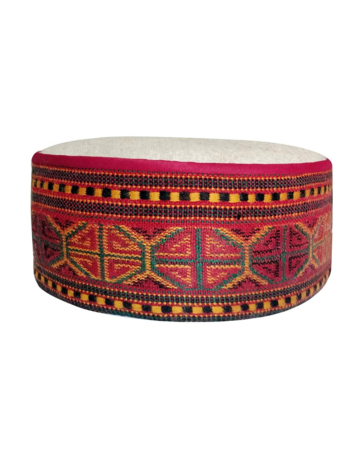 Men's Namaz Cap Muslim Namaz Topi/Prayer Cap Woolen Kullu Cap (Pack of ...