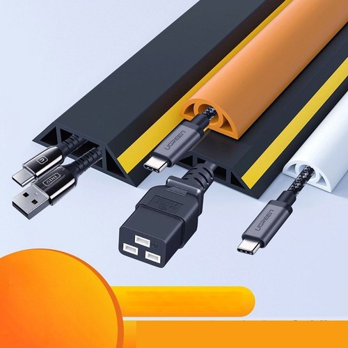 Anti-extrusion Cord Protector Self-Adhesive Extension Wiring Duct ...
