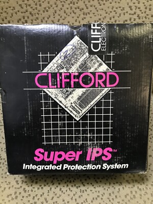 Clifford Super IPS | O.G. Car Alarm w/Remote & Transmitter (New!) | eBay