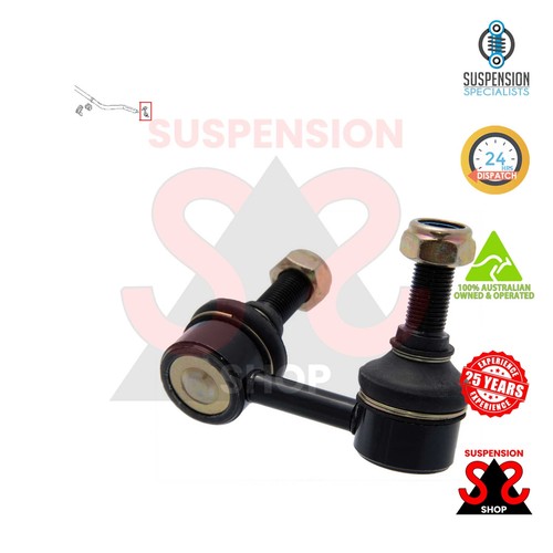 Front Axle Right Link Pin/Drop Link, Stabiliser Bar Suit NISSAN Navara ...