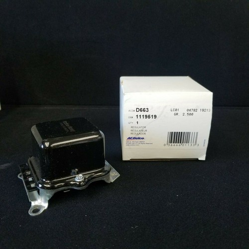 Voltage Regulator ACDelco D663 for sale online | eBay
