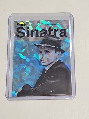 Frank Sinatra Artist Signed Music Refractor Art Card 1/1 | eBay
