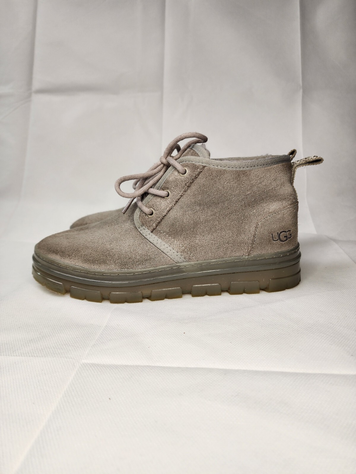 UGG WOMEN NEUMEL CLEAR CAMPFIRE GRAY CHUKKA SHOE US 1… - Gem