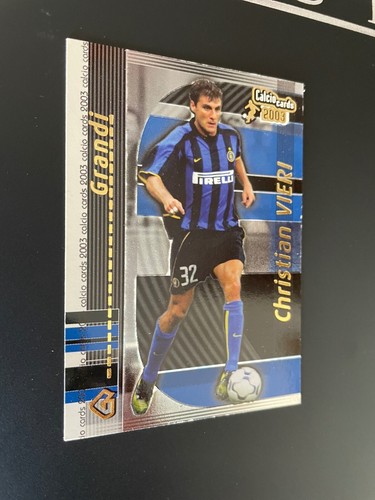 Christian Vieri Football Cards 2003 Panini # G10 Inter New | eBay