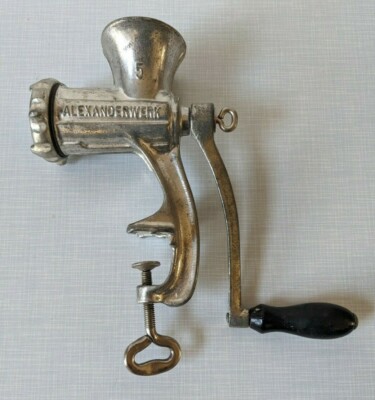 Meat Grinders - Vintage Alexanderwerk