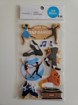 Recollections Tap Dance Scrapbooking stickers | eBay