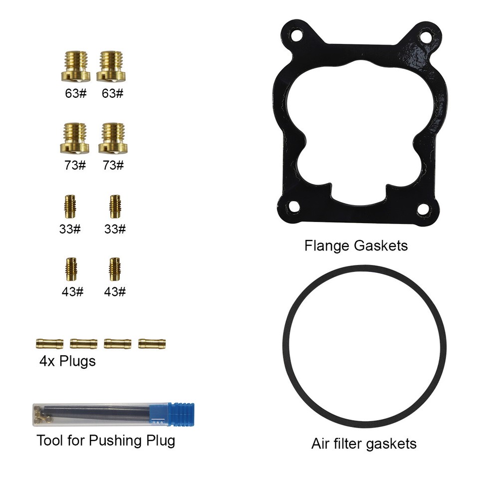 Rochester Quadrajet Carburetor for Chevy GMC 327 350 396 427 750CFM ...