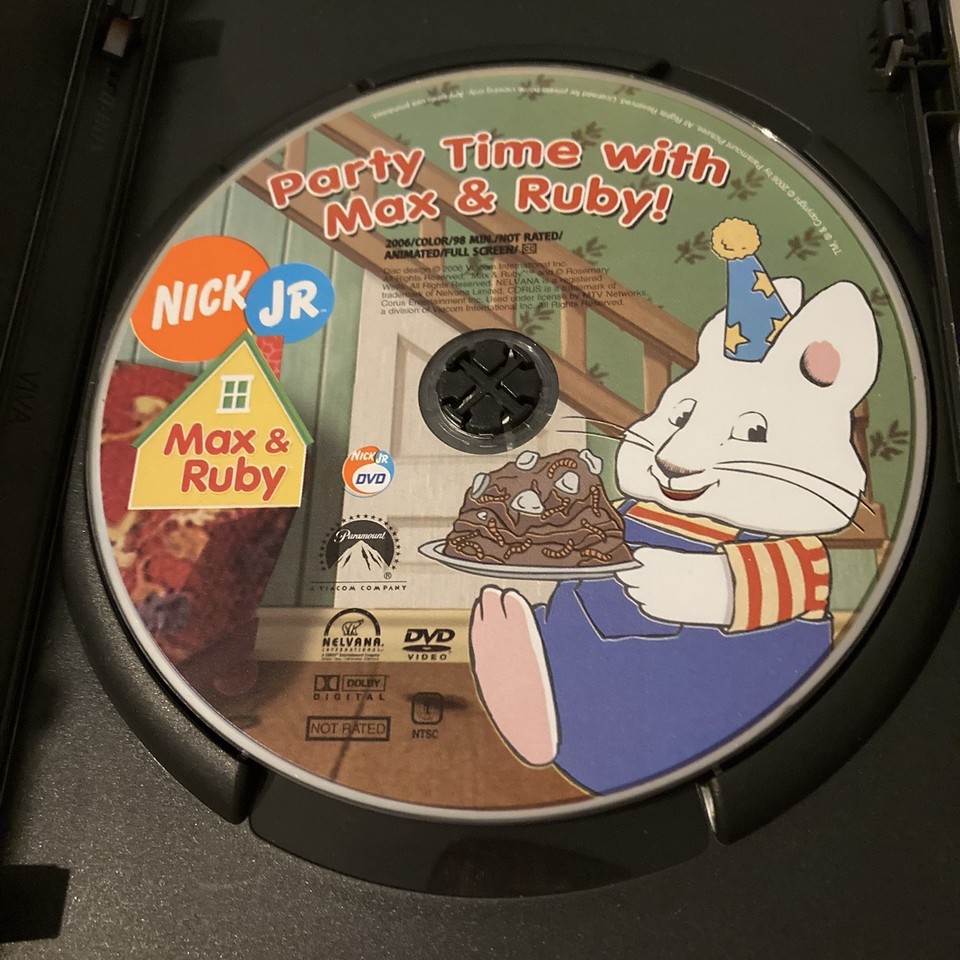 Nickelodeon Nick Jr. Party Time With Max & Ruby DVD | eBay
