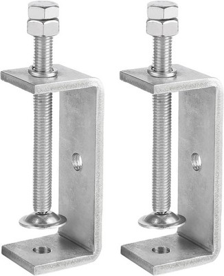 2 Pack 304 Stainless Steel C Clamp 3-3/8 Inch C Clamps for Woodworking ...