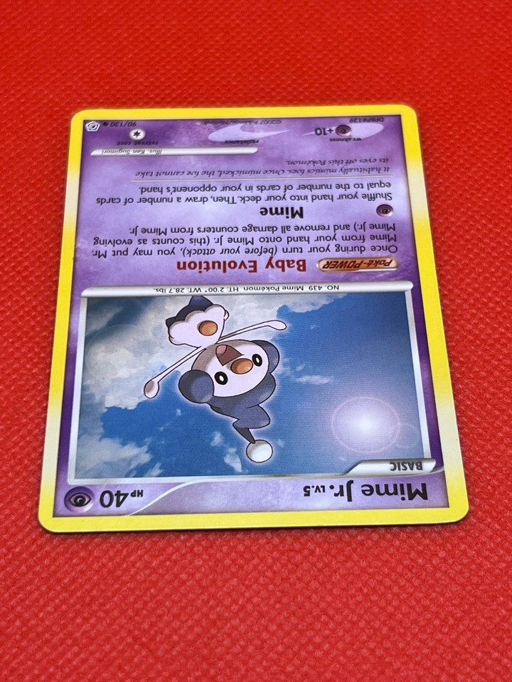 Pokémon Tcg Mime Jr. 90/130 Diamond and Pearl Non Holo | eBay
