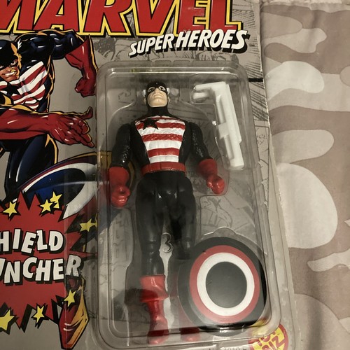 US Agent Shield Launcher 1994 MARVEL COMICS Legends Toy Biz NEW NOS | eBay