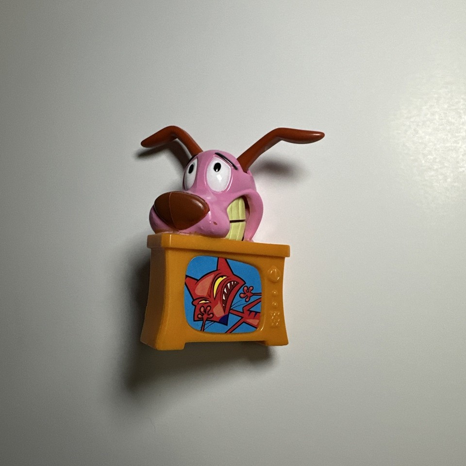 RARE Courage the Cowardly Dog Toy Figure Cartoon Network 2003 ...