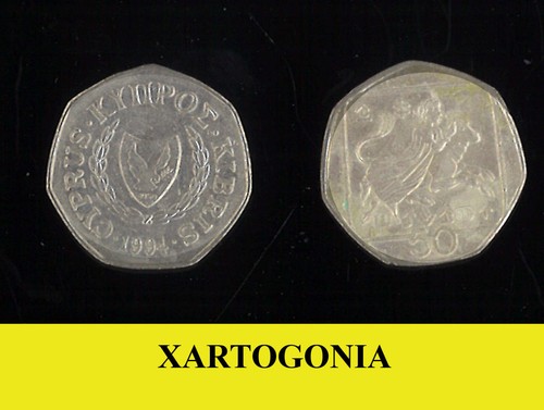 CYPRUS COINS 1994, 50 CENT, F, USED | eBay