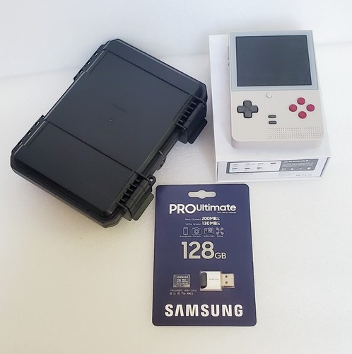 Retroid Pocket Classic Retro Bundle: HardCase, 128GB Micro SD & Screen ...