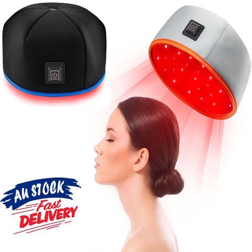 Hair Loss LED Red Infrared Light Therapy Cap Hat Treatment for Hair ...