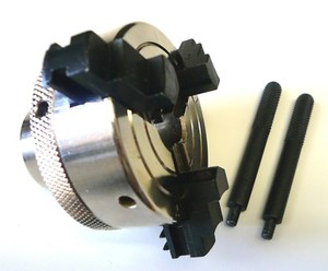 3-Jaw x 2" Lathe Mini Chuck Fits 1-8 Spindles Reversible Jaws Great ...
