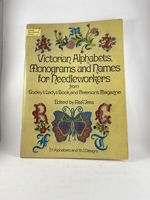 Victorian Alphabets, Monograms And Names For Needleworkers Dover ...