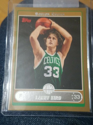 2006-07 Topps Larry Bird #33 Gold 243/500!! Very rare!! | eBay